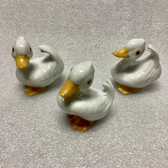 Homco | Accents | Vintage Set Of 3 Ceramic Porcelain Homco Duck ...